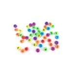 Pastilla letra acrílico multicolor - Martuchela Abalorios | Tienda de ...